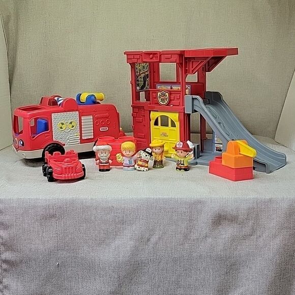 Fisher-Price | Toys | Fisher Price Little Peoplerescue Ramps Fire ...